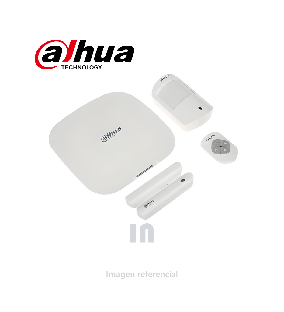 Kit alarma contra robo inalámbrico Wifi DAHUA ART-ARC3000H-03-W2 ...