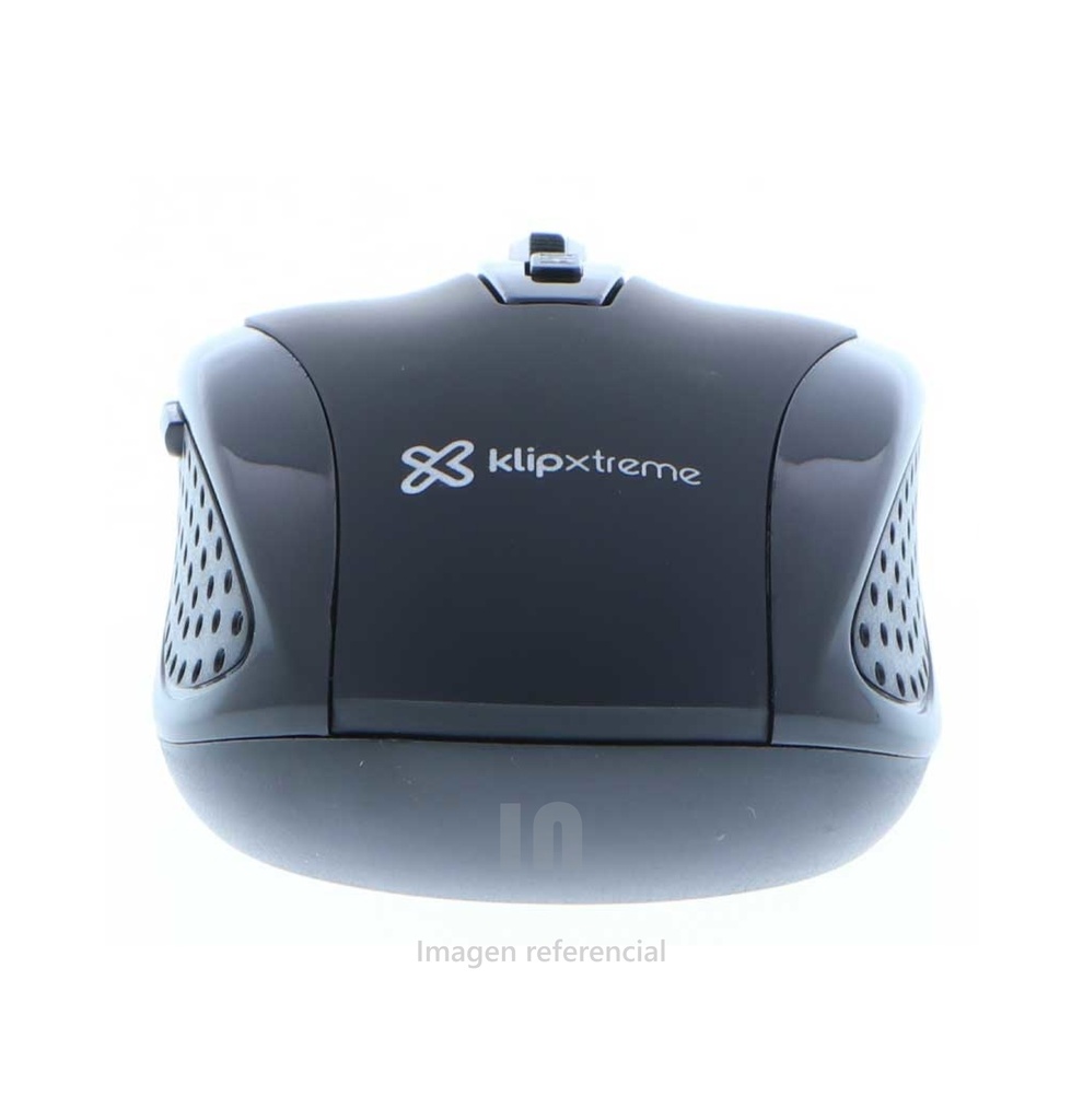 MOUSE KLIP XTREME KMW-340BK, INALAMBRICO , 6 BOTONES, COLOR NEGRO. | Infiniti