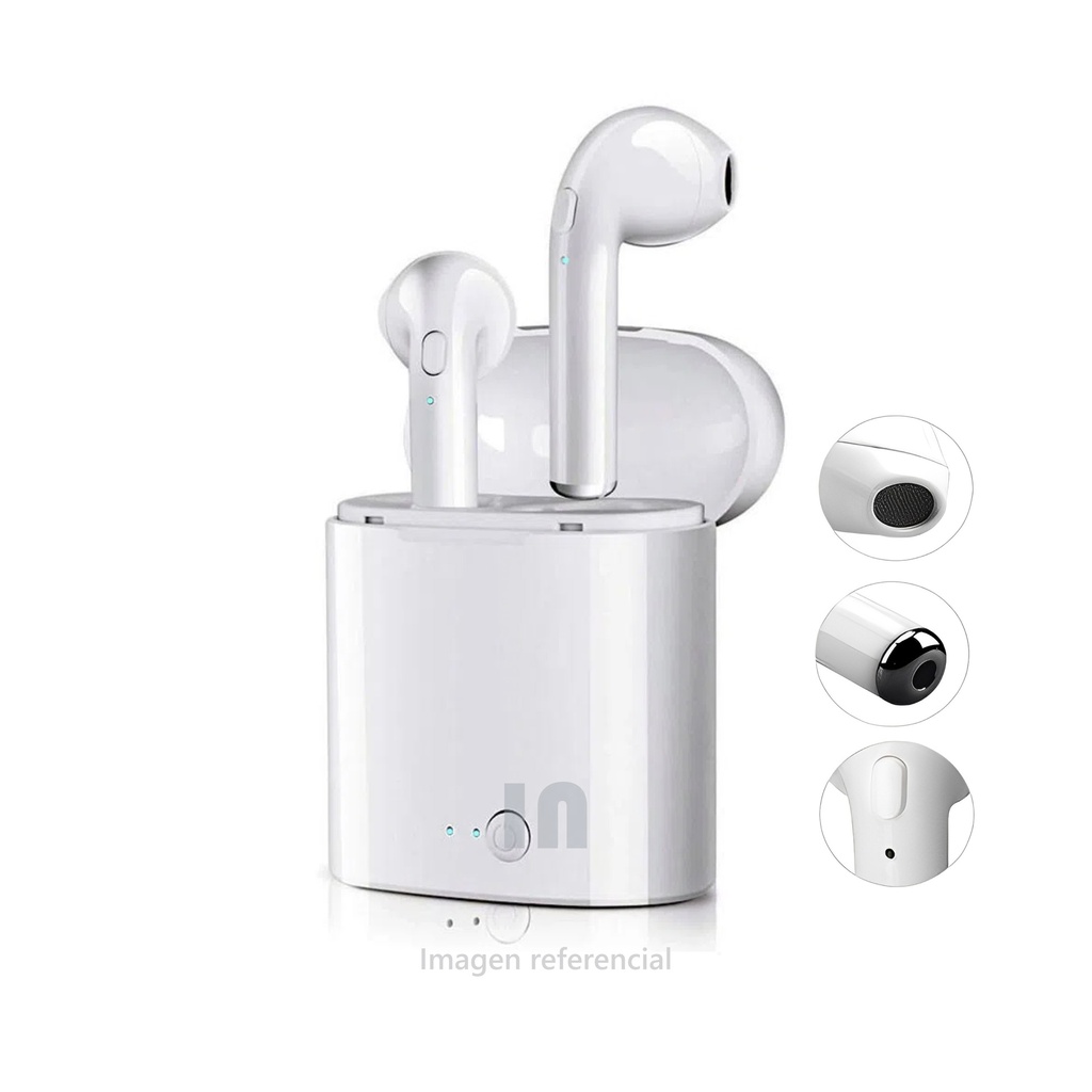 Audifonos InalÁmbricos I7s Tws MicrÓfono Bluetooth Blanco Alcanse