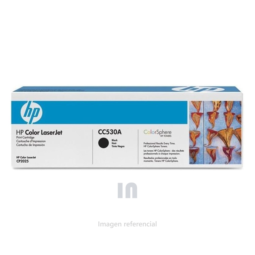 TONER HP LASEJET 304A CC530A COLOR NEGRO | Infiniti